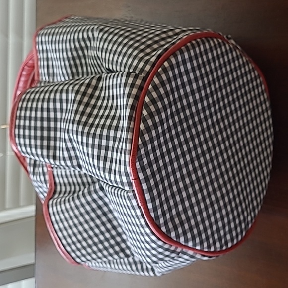 Two's Company | Other | 7 Pocket Gingham Garden Or Other Bucket Tote ...